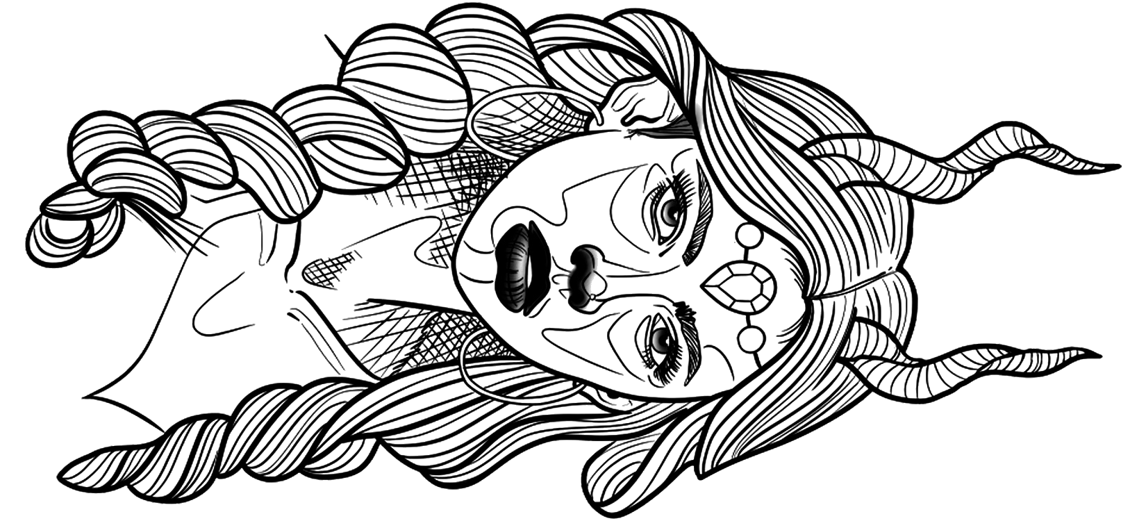 Hidden Demon Semi-Permanent Tattoo. Lasts 1-2 weeks. Painless and easy ...