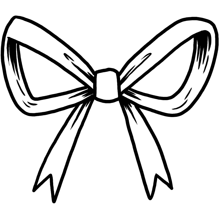 Ribbon Semi-Permanent Tattoo. Lasts 1-2 weeks. Painless and easy to ...