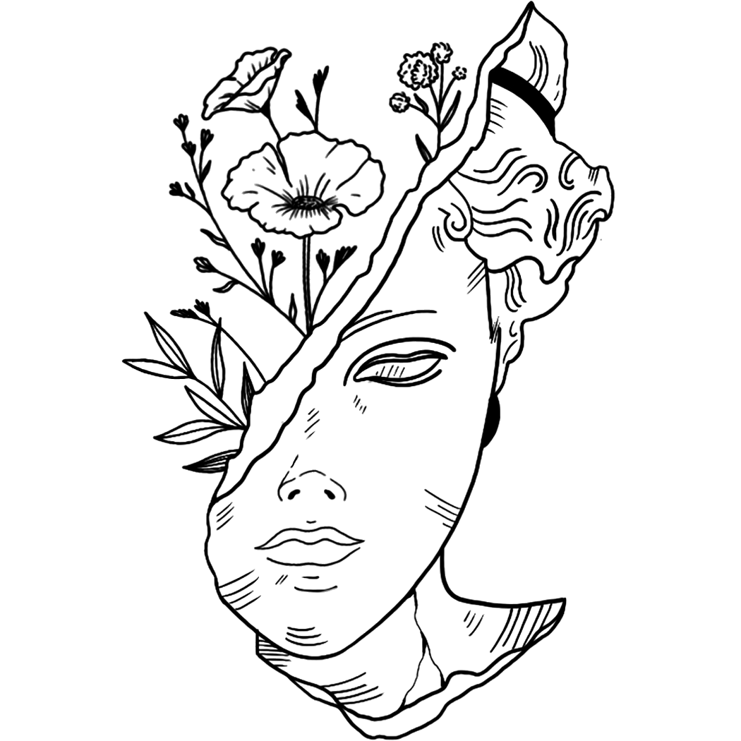 Blooming Minds Semi-Permanent Tattoo. Lasts 1-2 weeks. Painless and easy to apply. Organic ink ...