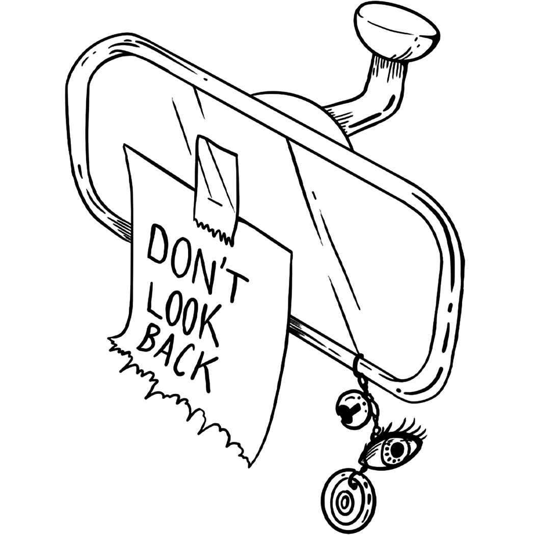 Don't Look Back Semi-Permanent Tattoo. Lasts 1-2 weeks. Painless and ...