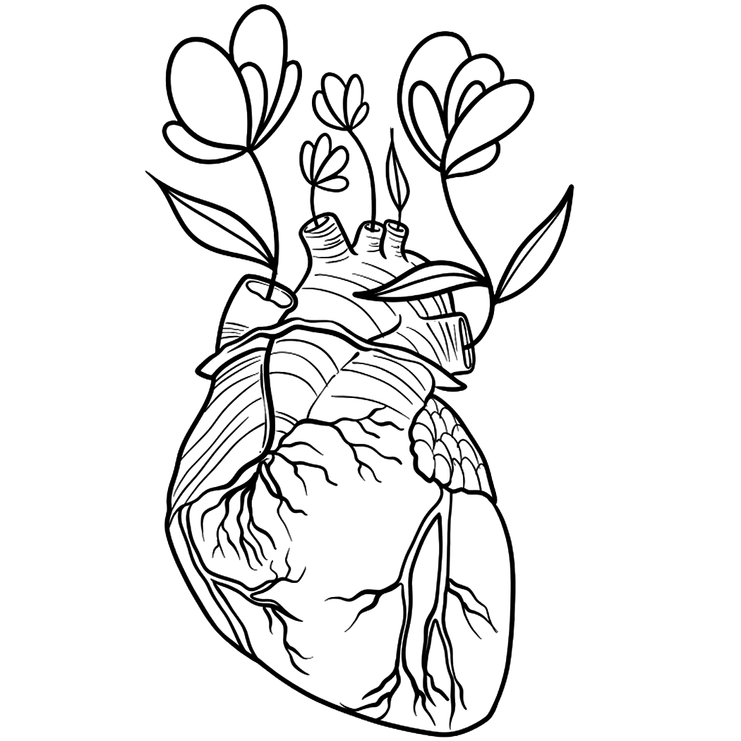 Outline Tattoos: Sleek & Simple Designs | Inkbox™ | Semi-Permanent Tattoos