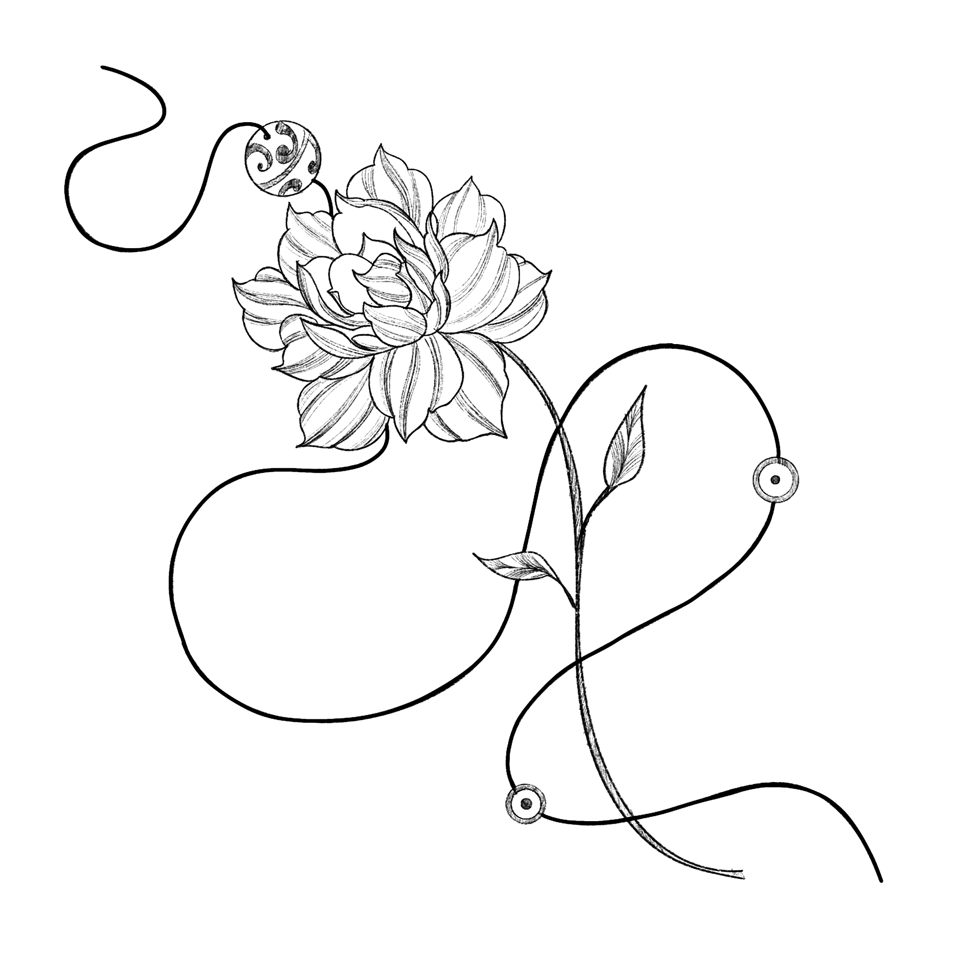 Rose Radiance Semi-Permanent Tattoo. Lasts 1-2 weeks. Painless and easy ...