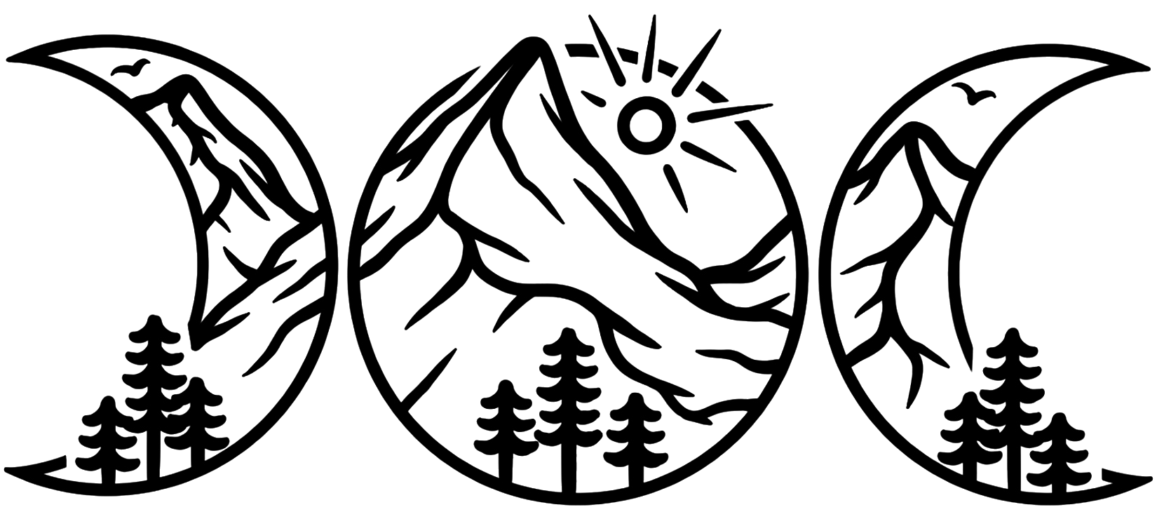 Moon Phases Tattoos: Celestial Ink Inspiration | Inkbox™ | Semi ...