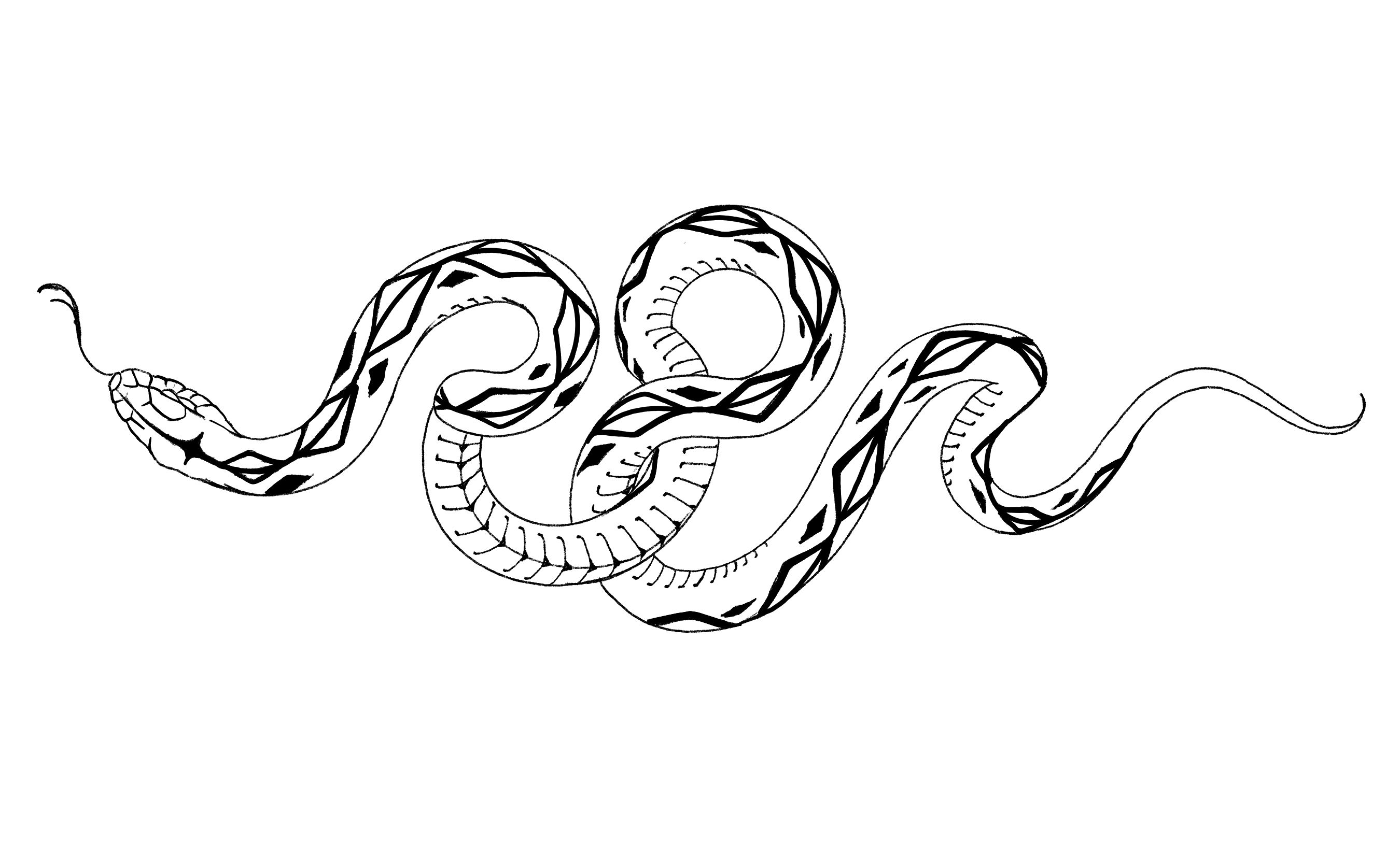 Back Snake Tattoo: Bold & Beautiful Designs | Inkbox™ | Semi-Permanent ...