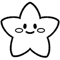 Bubbly Star Semi-Permanent Tattoo. Lasts 1-2 weeks. Painless and easy ...