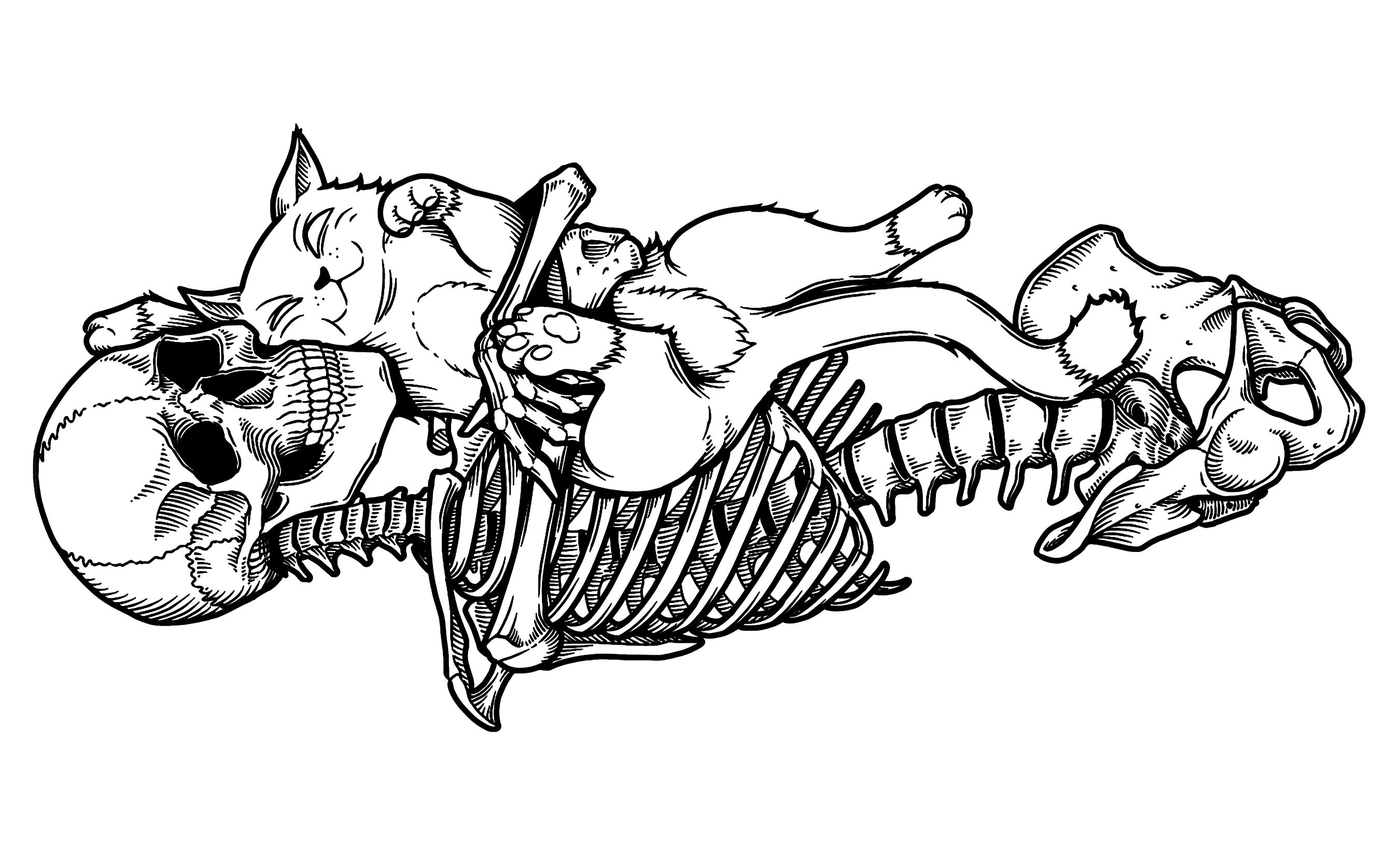 Skeleton Tattoos: Designs & Inspiration | Inkbox™ | Semi-Permanent Tattoos