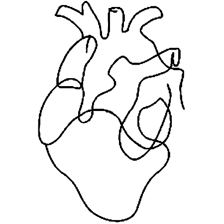 Fine Line Heart Tattoos: Pure Love | Inkbox™ | Semi-Permanent Tattoos