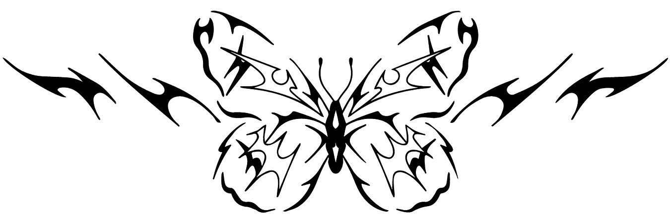 Sharp Wings Semi-Permanent Tattoo. Lasts 1-2 weeks. Painless and easy ...