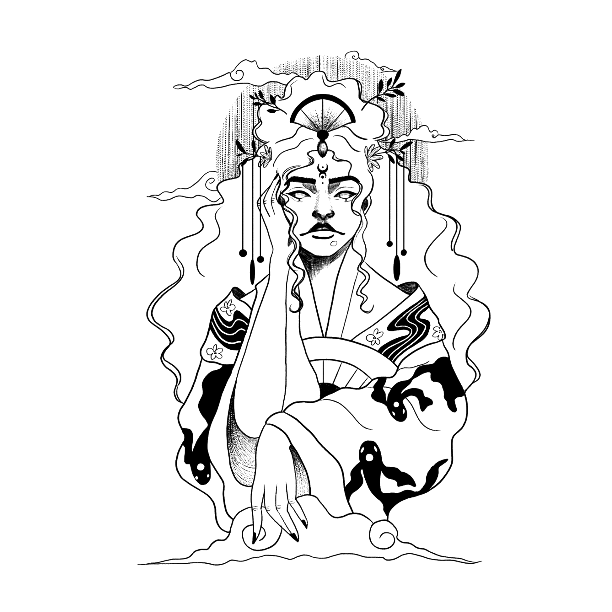 Veiled Divinity Semi-Permanent Tattoo. Lasts 1-2 weeks. Painless and ...