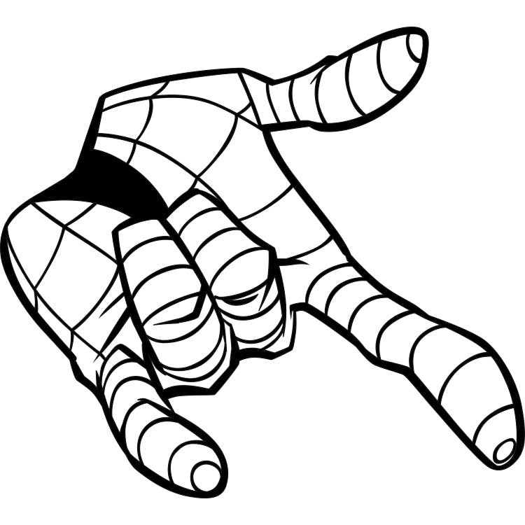 Spiderman Shooting Web Drawings