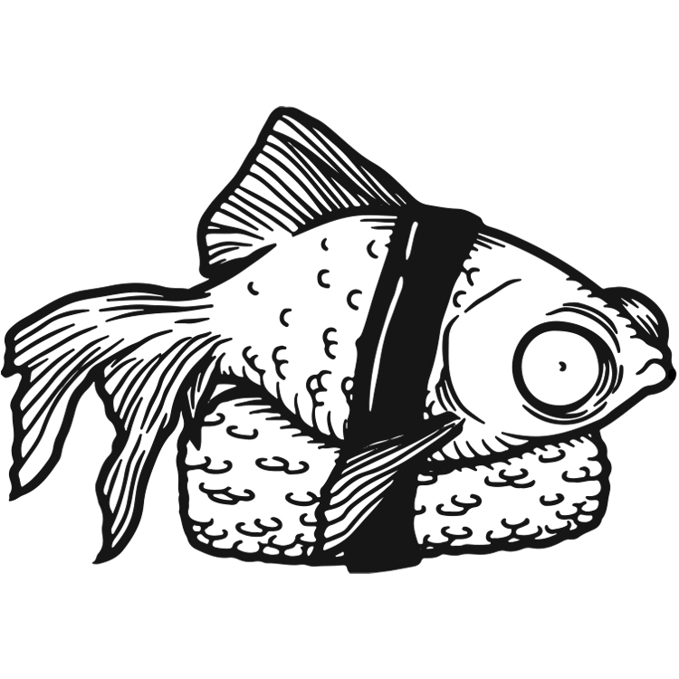 It's Called Sushi Semi-Permanent Tattoo. Lasts 1-2 weeks. Painless and ...