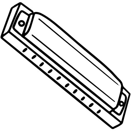 Harmonica Tattoo Drawing