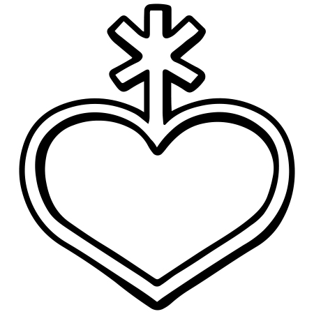 Genderqueer Heart Semi-Permanent Tattoo. Lasts 1-2 weeks. Painless and ...