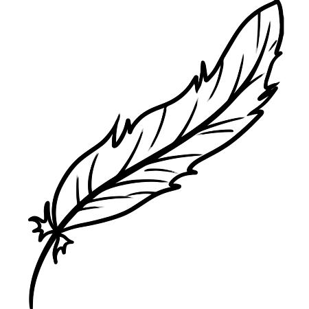 Fallen Feather Semi-Permanent Tattoo. Lasts 1-2 weeks. Painless and ...