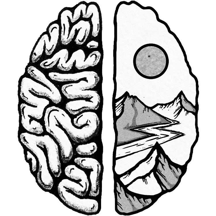 Mountain Mind Semi-Permanent Tattoo. Lasts 1-2 weeks. Painless and easy ...