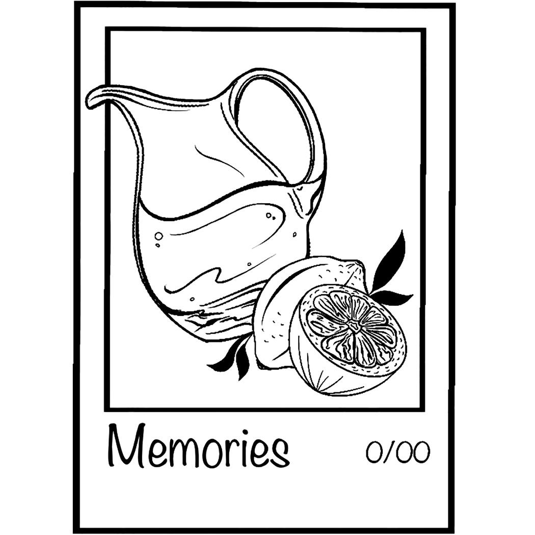 Lemonade Stand Coloring Page