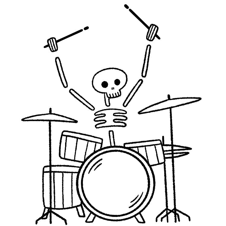 Skeleton Tattoos: Designs & Inspiration | Inkbox™ | Semi-Permanent Tattoos