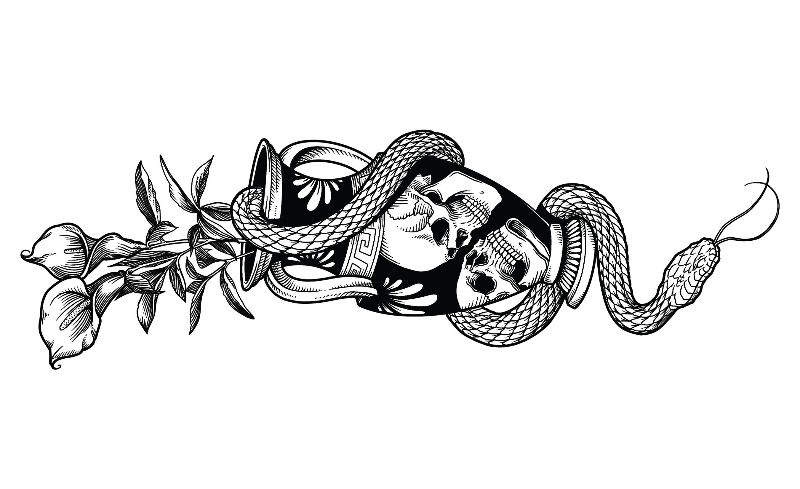 Back Snake Tattoo: Bold & Beautiful Designs | Inkbox™ | Semi-Permanent ...