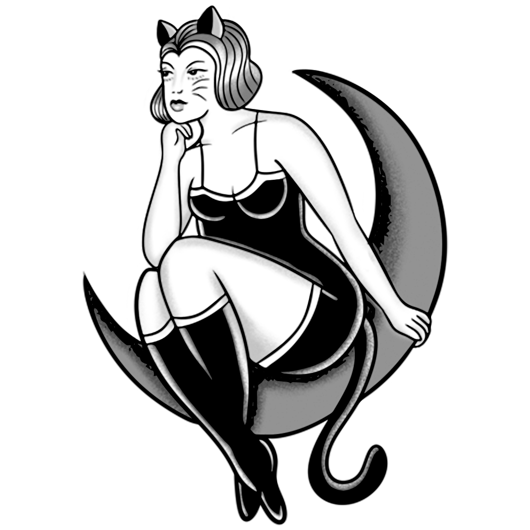Classic Pin Up Girl Tattoo Designs 1681
