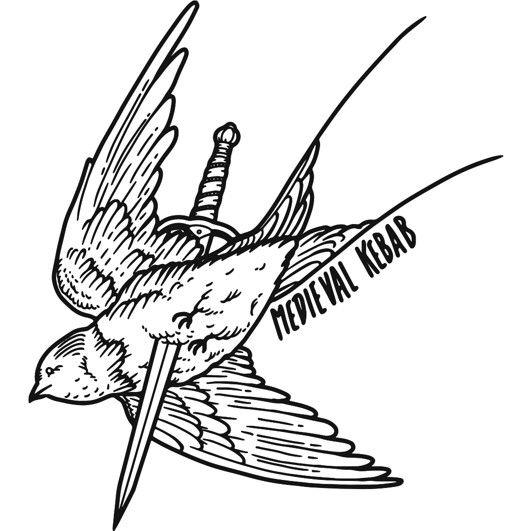 Medieval Kebab Semi-Permanent Tattoo. Lasts 1-2 weeks. Painless and ...