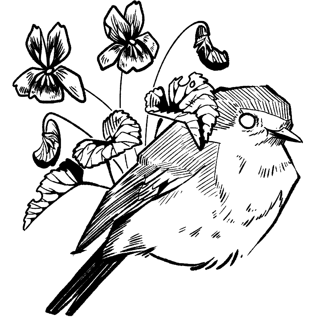 Violet Flower Tattoos: Blooming Ink Designs | Inkbox™ | Semi-Permanent ...