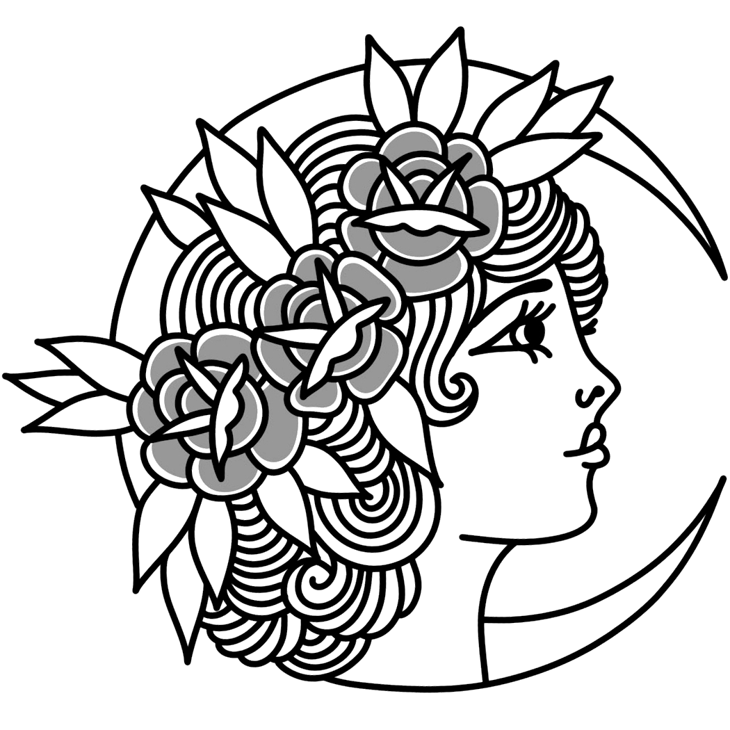 Moon Goddess Tattoo