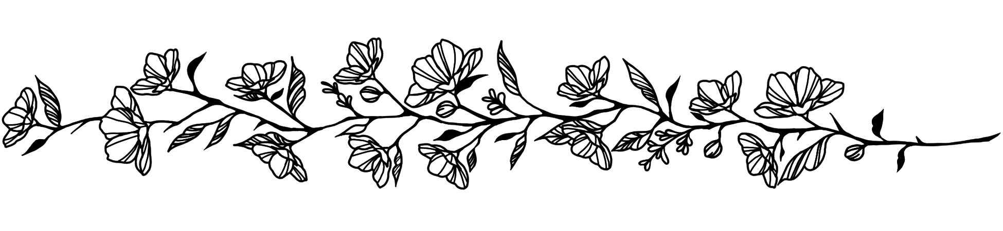 White Ink Vine Tattoos