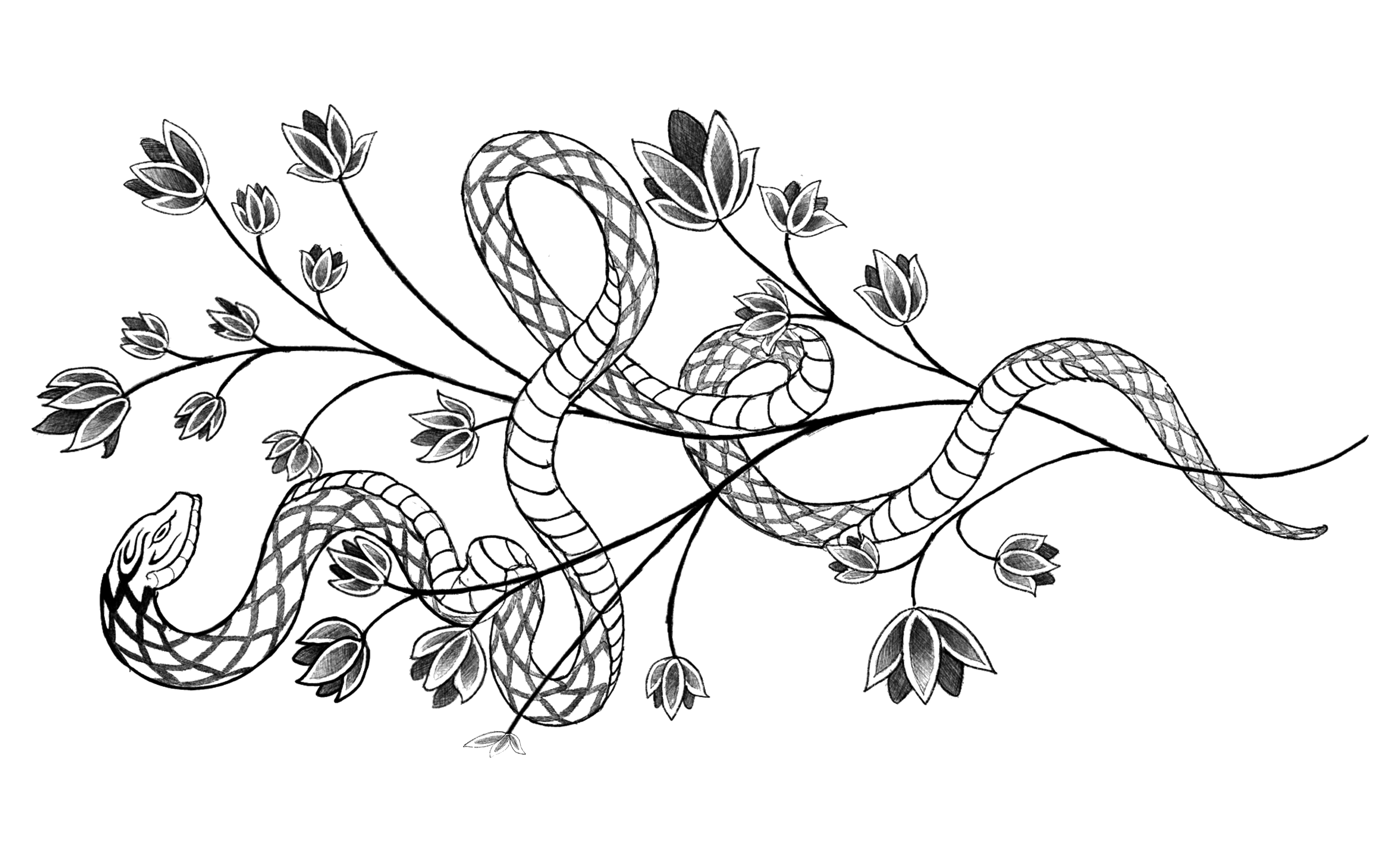 Snakes Tattoos: Find Your Perfect Serpent Ink! | Inkbox™ | Semi ...