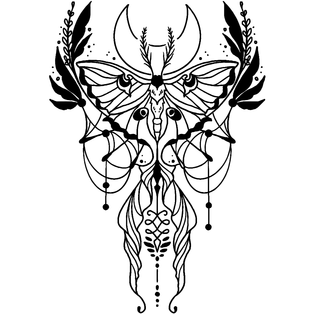 Luna Moth Tattoos: Exquisite Designs | Inkbox™ | Semi-Permanent Tattoos