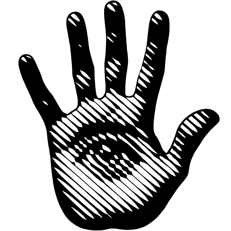 Palm of Perception Semi-Permanent Tattoo. Lasts 1-2 weeks. Painless and ...