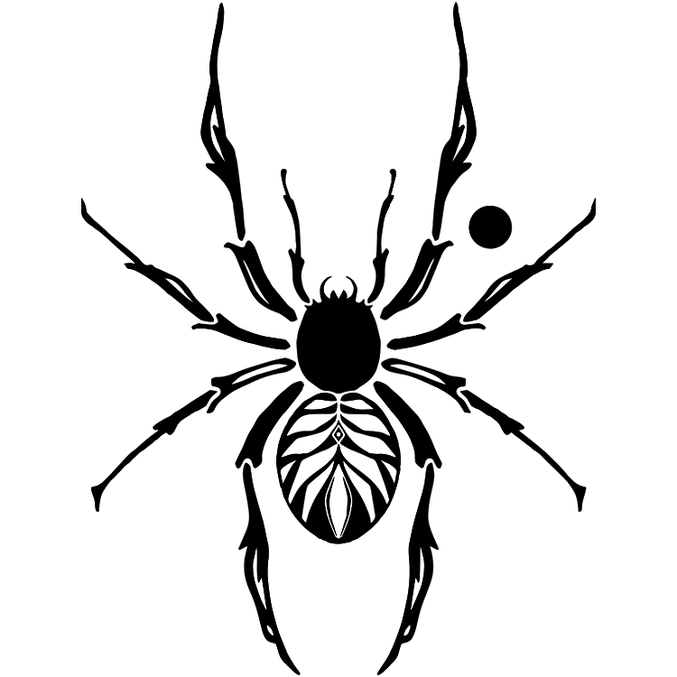 Devious Arachnid Semi-Permanent Tattoo. Lasts 1-2 weeks. Painless and ...