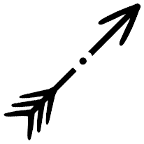 Pointed Semi-Permanent Tattoo. Lasts 1-2 weeks. Painless and easy to ...