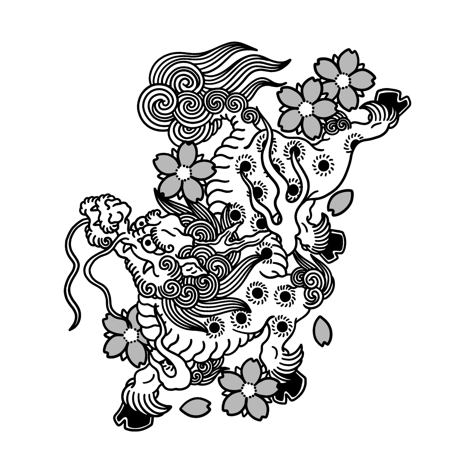 Chinese Kirin Tattoo