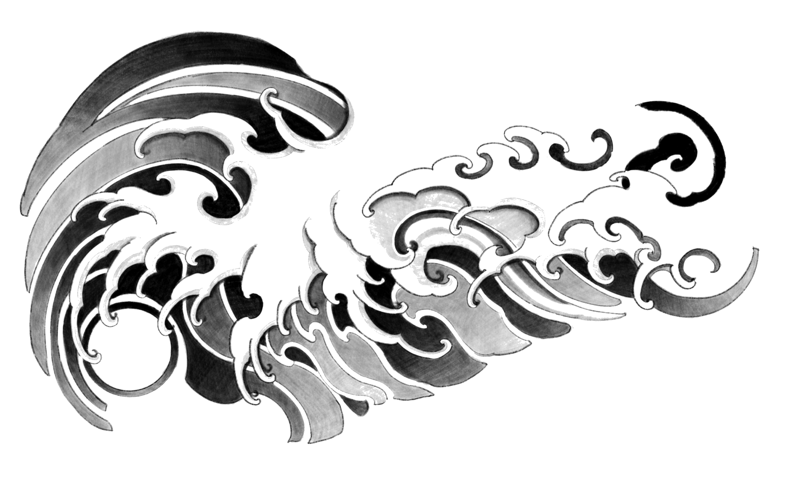 Wavy Ink: Best Wave Tattoo Designs | Inkbox™ | Semi-Permanent Tattoos