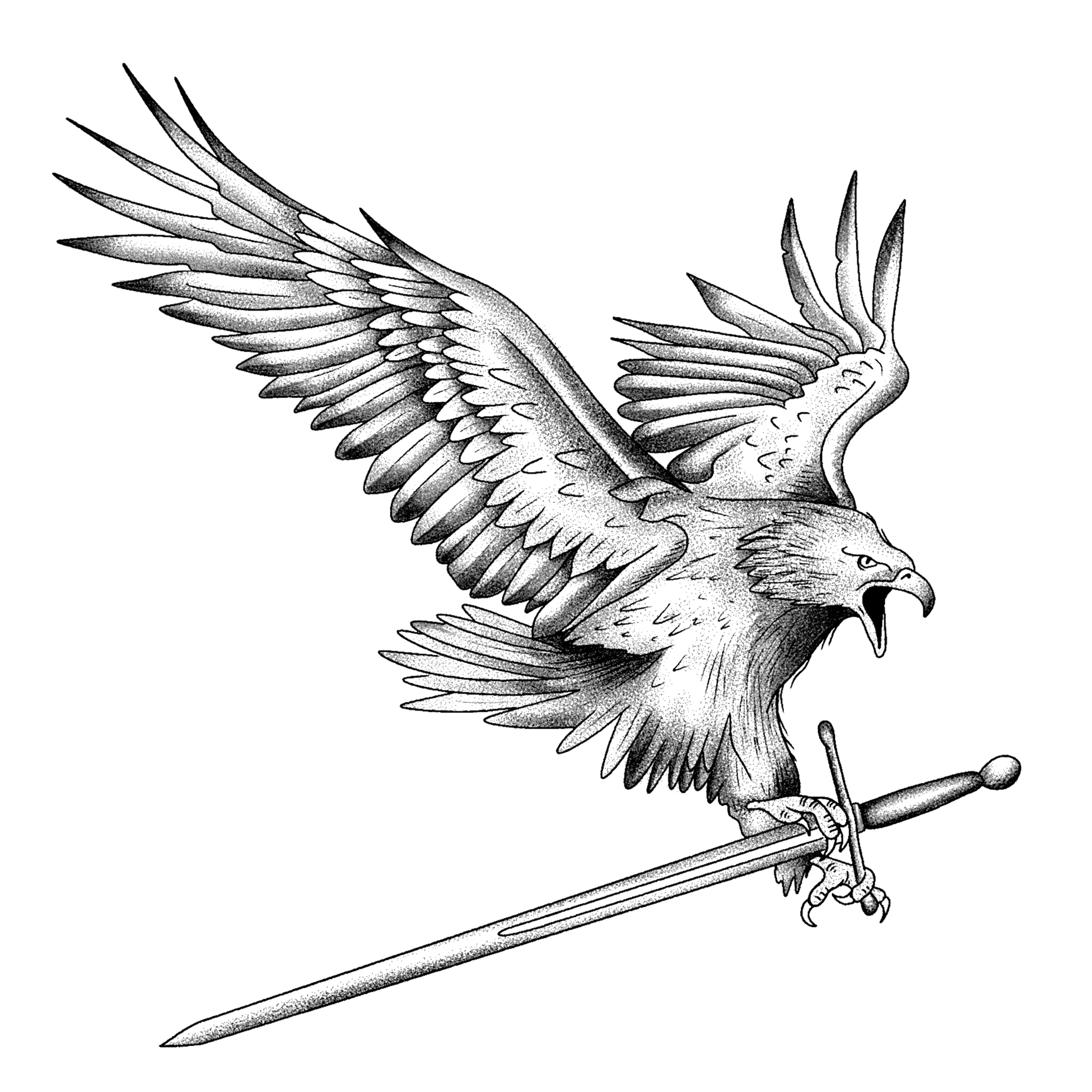 Sword Tattoos: Sharp Ink Designs | Inkbox™ | Semi-Permanent Tattoos