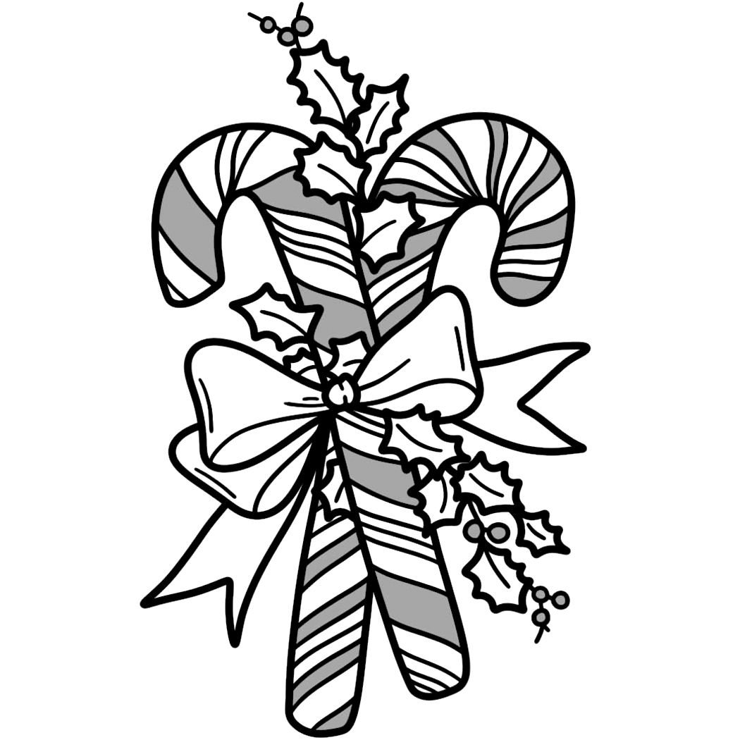 Peppermint Winter Semi-Permanent Tattoo. Lasts 1-2 weeks. Painless and ...