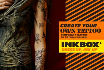 Drop Semi-Permanent Tattoo. Lasts 1-2 weeks. Painless and easy to apply ...