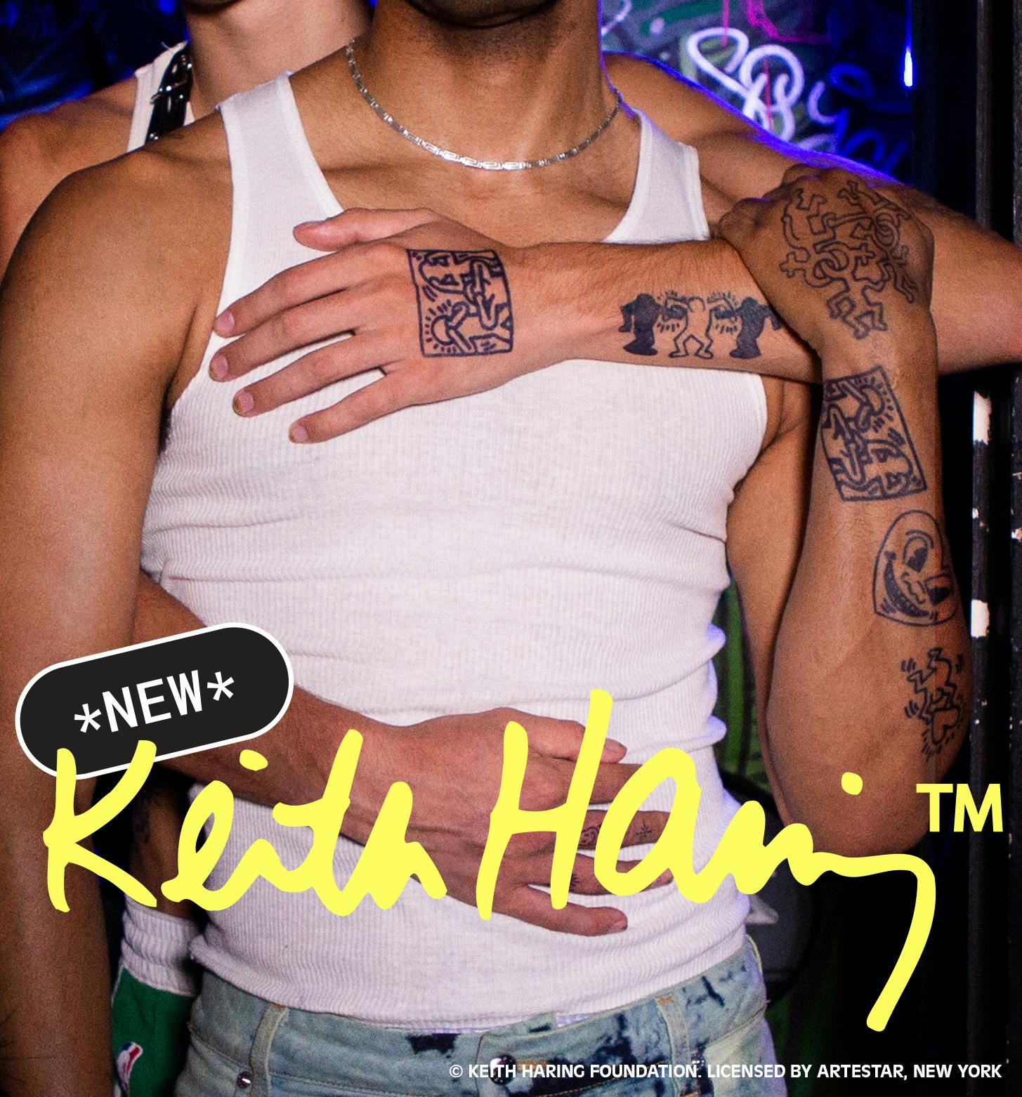 KEITH HARING | Inkbox™ | Semi-Permanent Tattoos