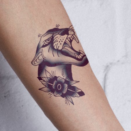 Wildcat Tattoo - Semi-Permanent Tattoos by inkbox™ - Inkbox™