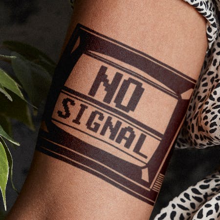 Step Back Tattoo - Semi-Permanent Tattoos by inkbox™ - Inkbox™