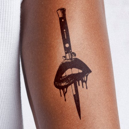 Step Back Tattoo - Semi-Permanent Tattoos by inkbox™ - Inkbox™