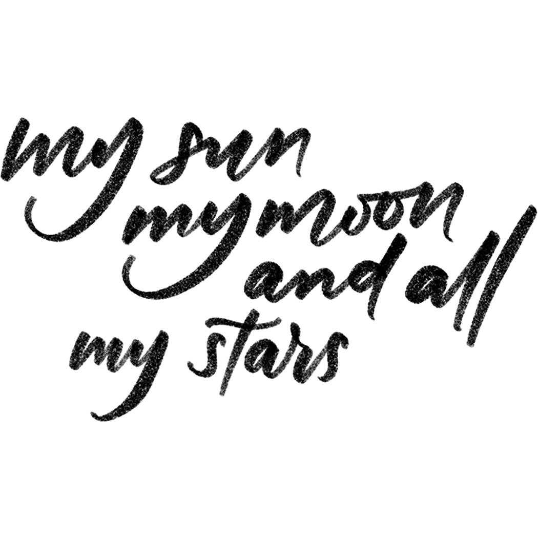 All My Stars Semi-Permanent Tattoo. Lasts 1-2 weeks. Painless and easy ...