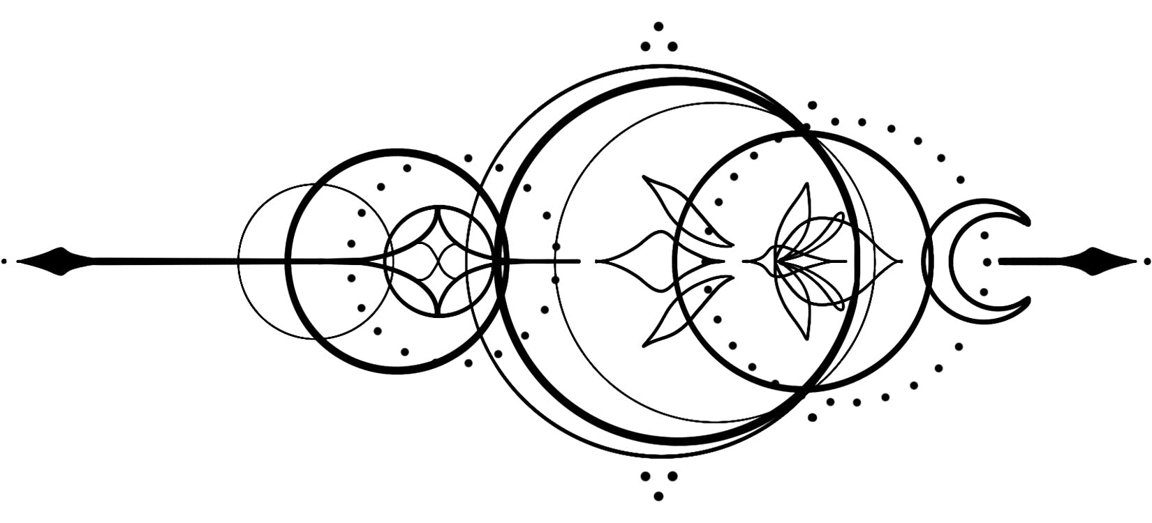 Geometric Ink: Top Designs and Artists. | Inkbox™ | Semi-Permanent Tattoos