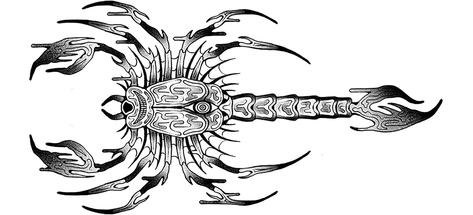 Wicked Pincher Tattoo - Semi-Permanent Tattoos by Inkbox™