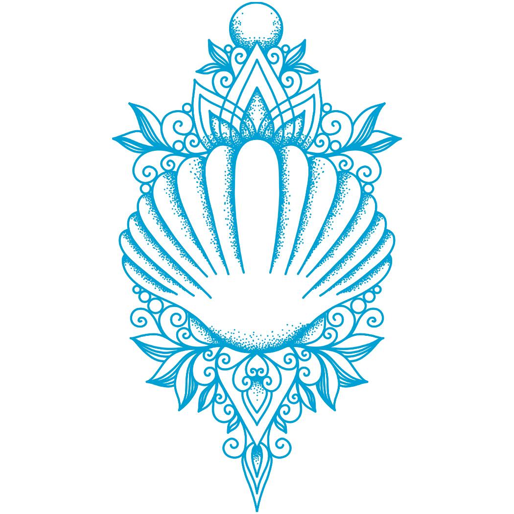 Buddhist Conch Shell Tattoo