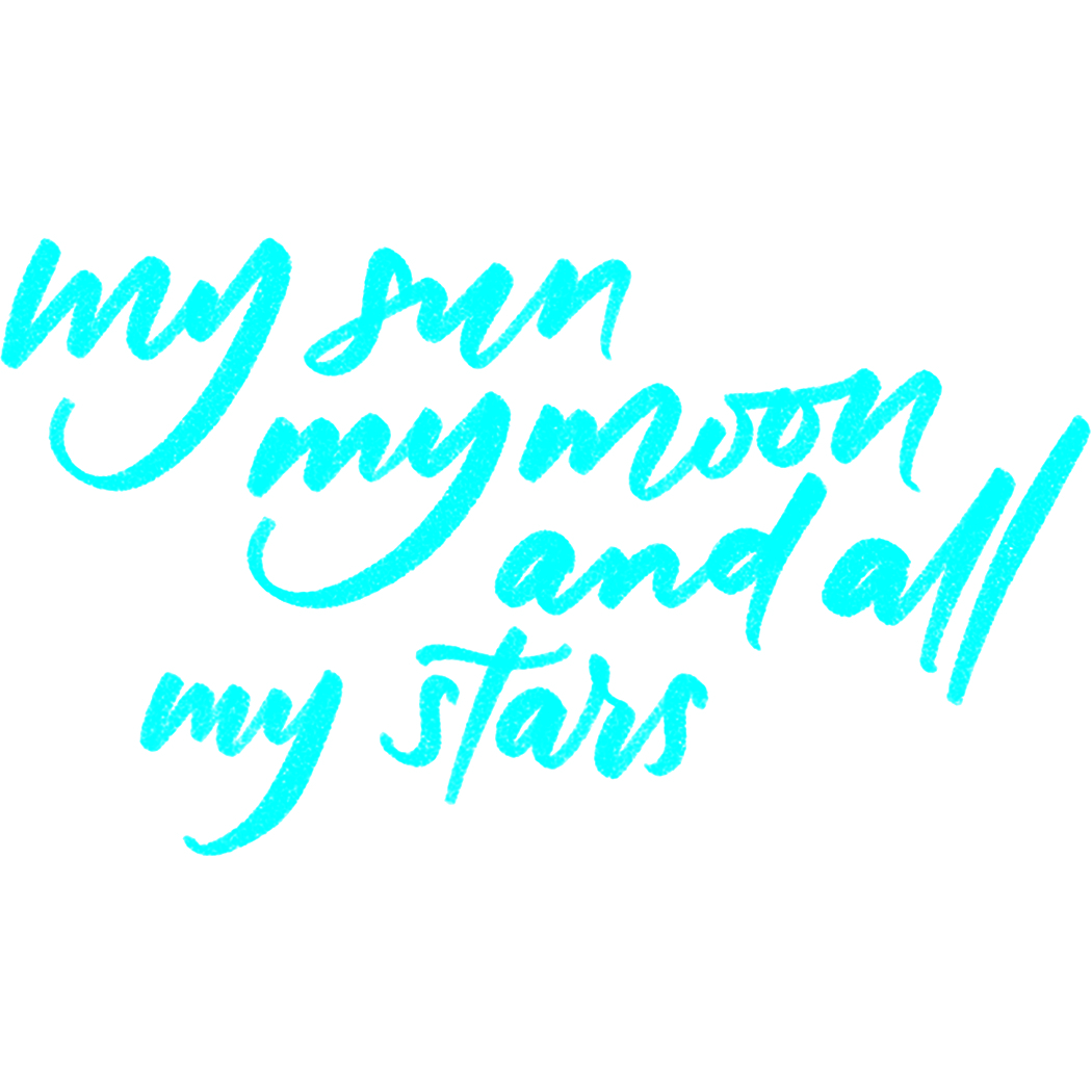 All My Stars Semi-Permanent Tattoo. Lasts 1-2 weeks. Painless and easy ...