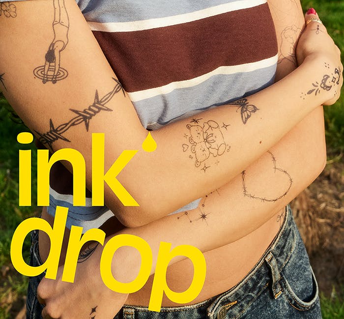 Shop Ink Drop tattoos online | Inkbox™ | Semi-Permanent Tattoos