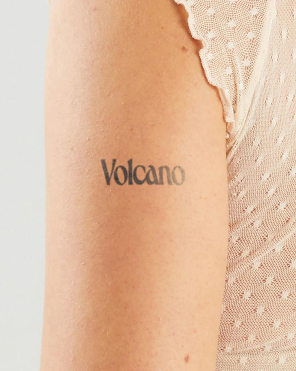 Volcano Tattoo