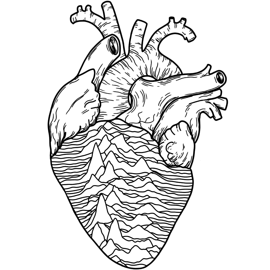 Fine Line Heart Tattoos: Pure Love | Inkbox™ | Semi-Permanent Tattoos