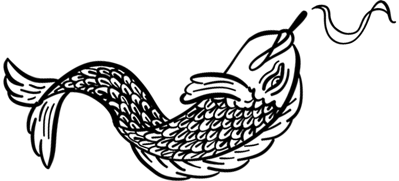 Smoked Trout Semi-Permanent Tattoo. Lasts 1-2 weeks. Painless and easy ...